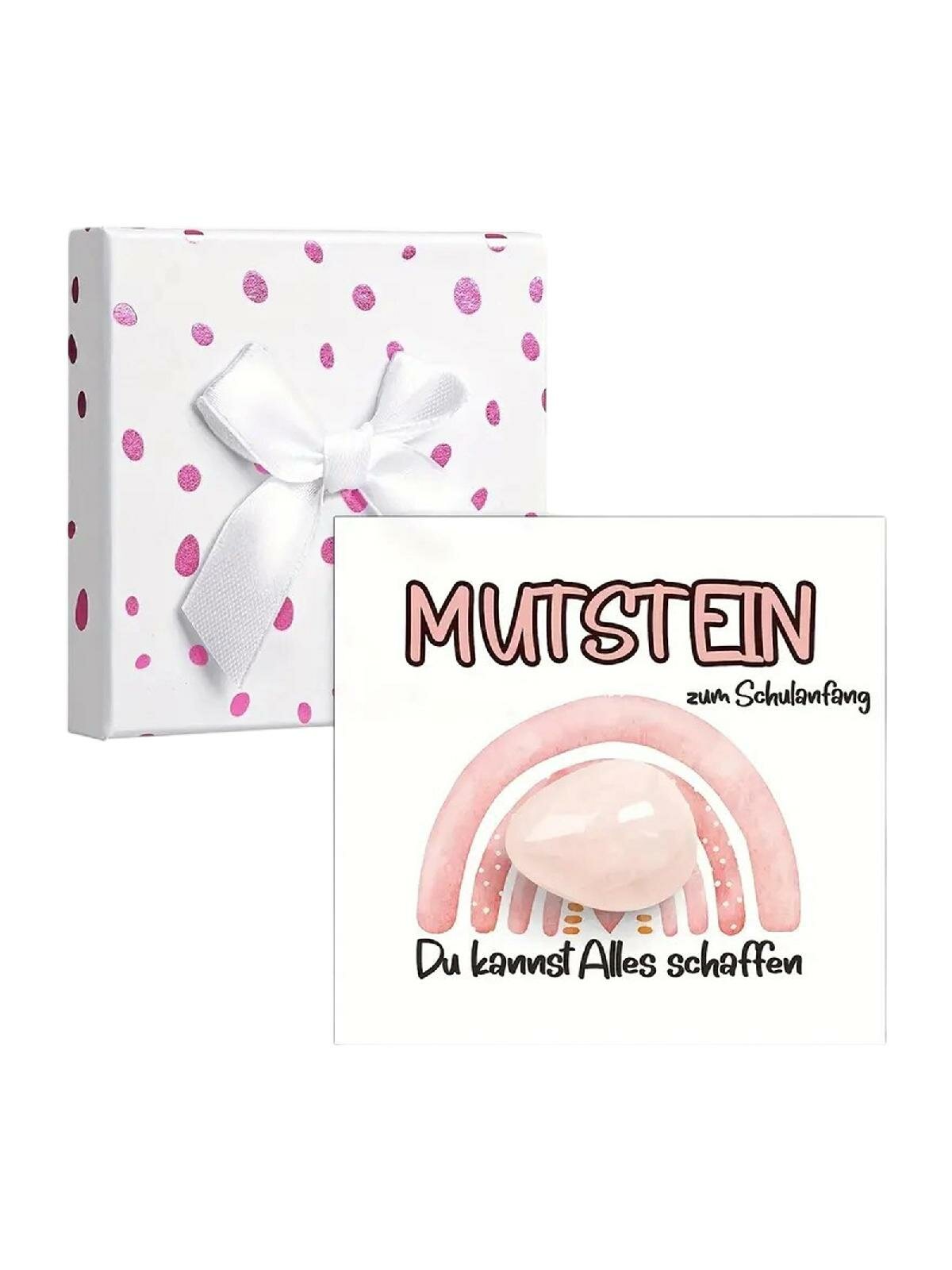 Подарочный набор из натуральных счастливых камней для творчества и поделок для детей