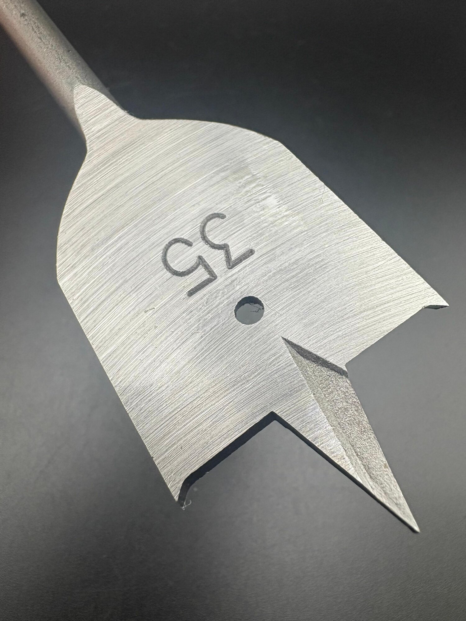 Сверло плоскофрезерное перьевое по дереву 35 x 152 мм