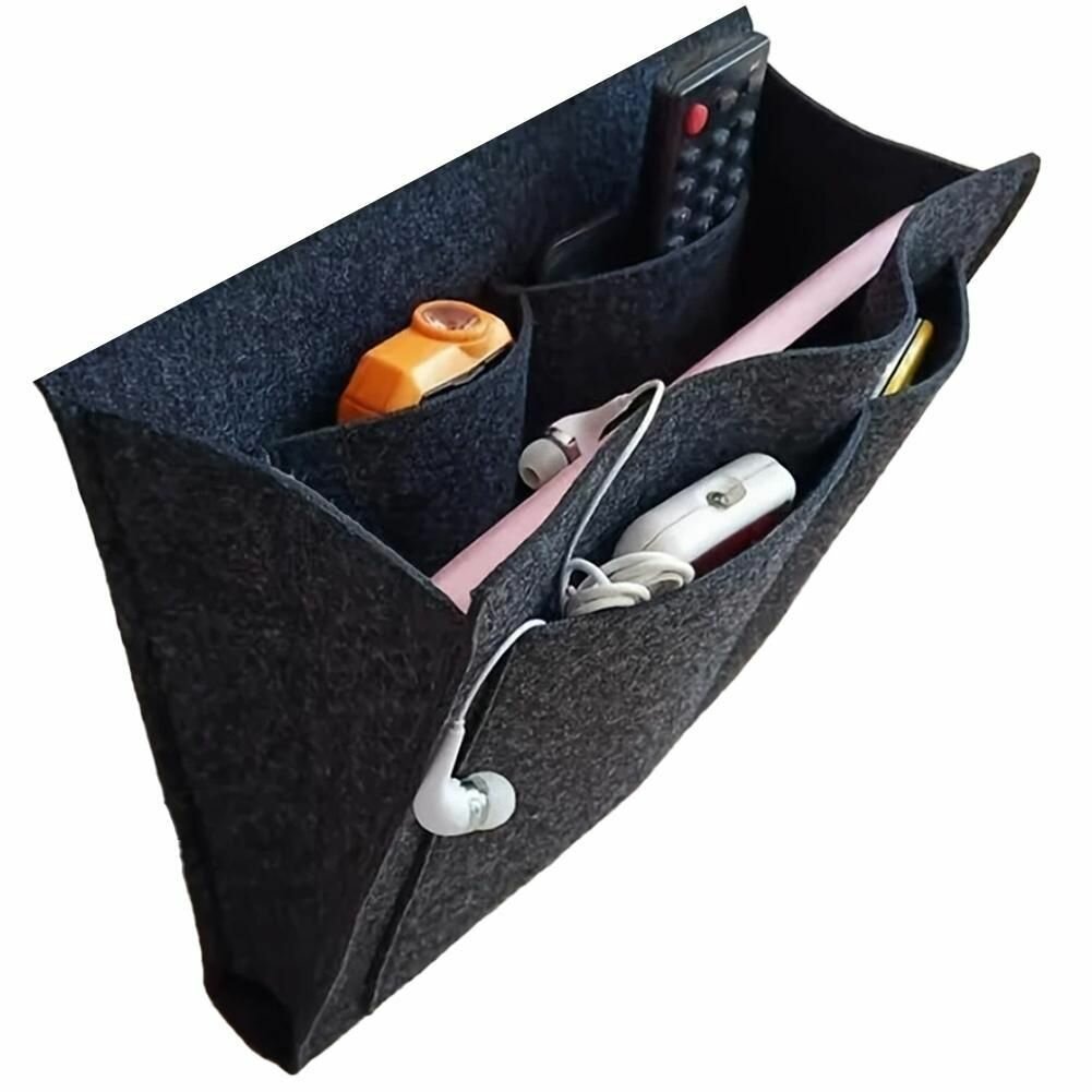 Войлочная сумка для хранения вещей у кровати