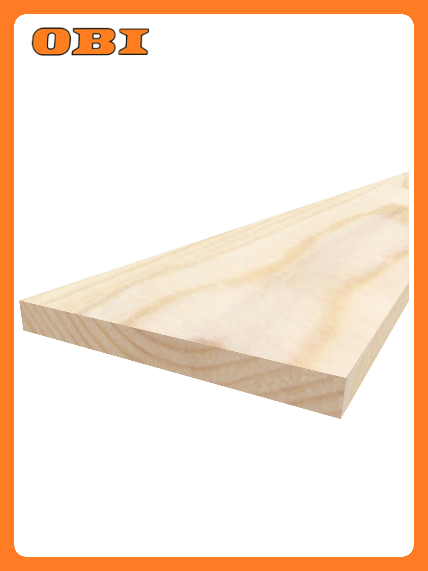 Рейка строганная сосна сорт Экстра 1000x50x5 мм