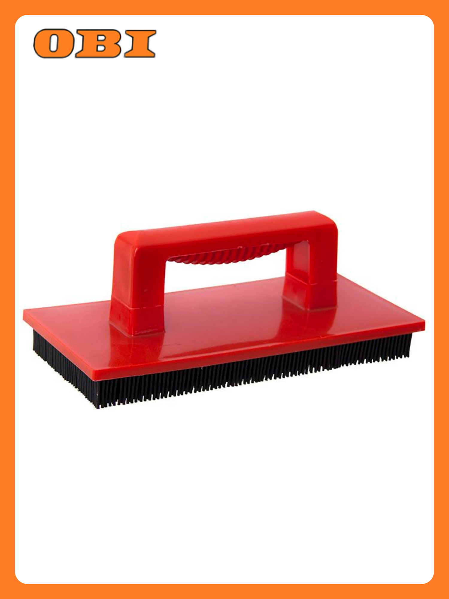 Щетка для декора резиновая, 200х100мм