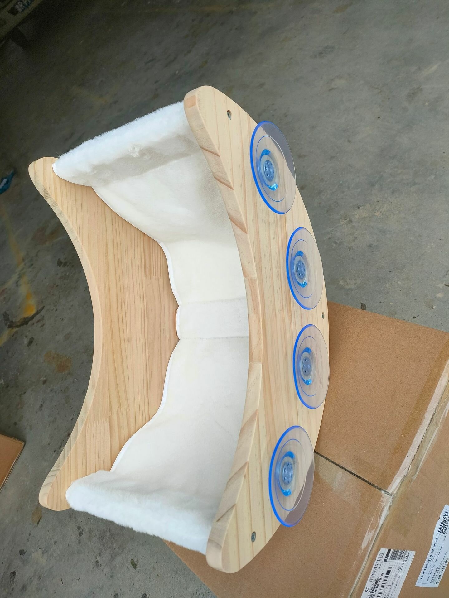 Кошачье гнездо Amazon, подвесная кошачья кровать, деревянный гамак, присоска для окна, качели для кошек, гамак для кошек и собак