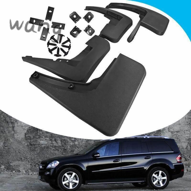 4x для Mercedes Benz GL-Class X164 GL450 2008-2012 брызговики автомобильные аксессуары
