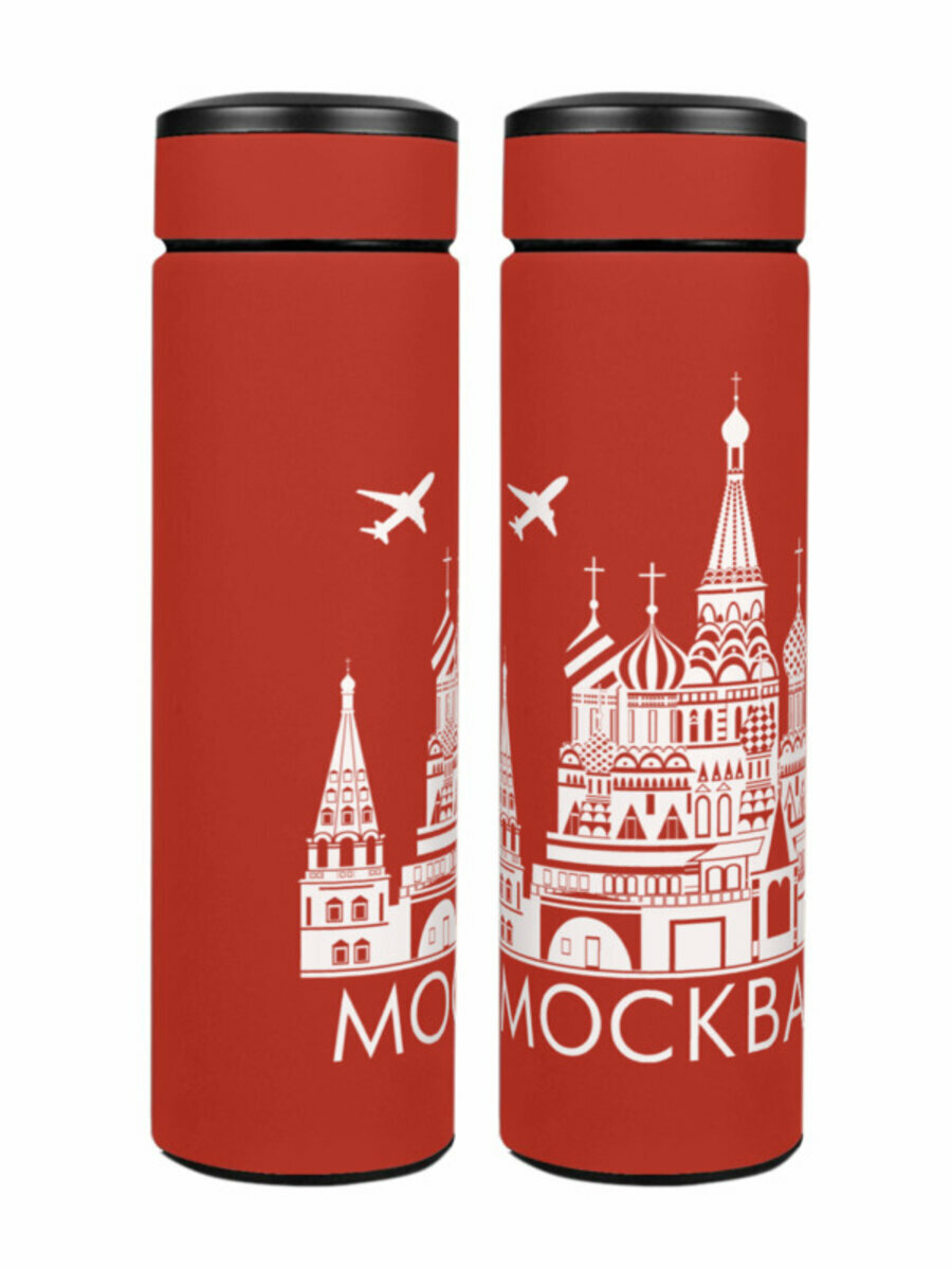 Термос «Москва» (красный)