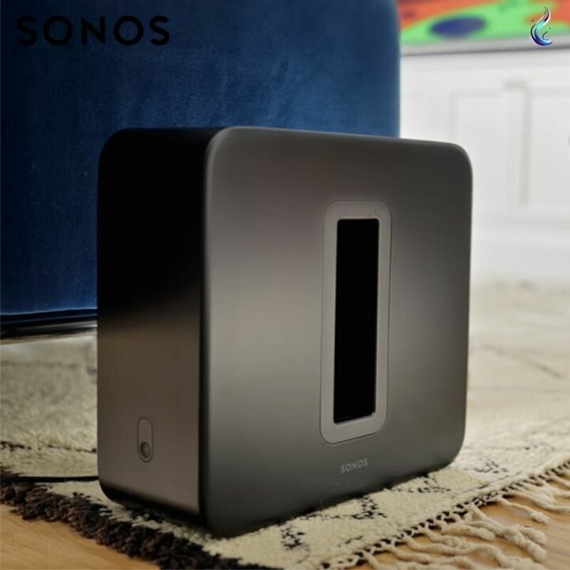 SONOS SUB 4 Активный сабвуфер с Wi-Fi, беспроводной, без Bluetooth, черный