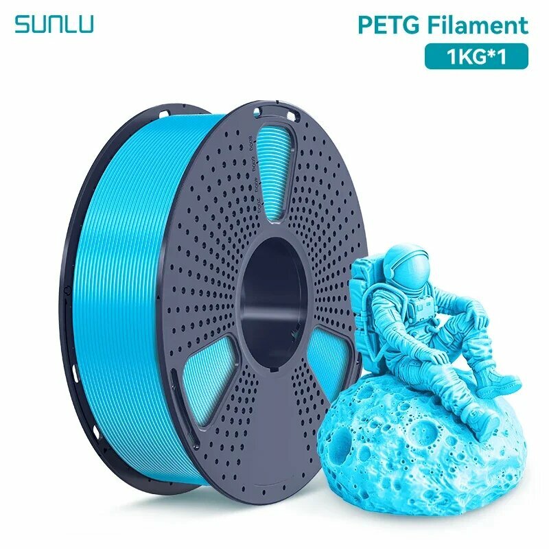 SUNLU PETG нить для 3D-печати 1,75 мм 1 кг Sky Blue