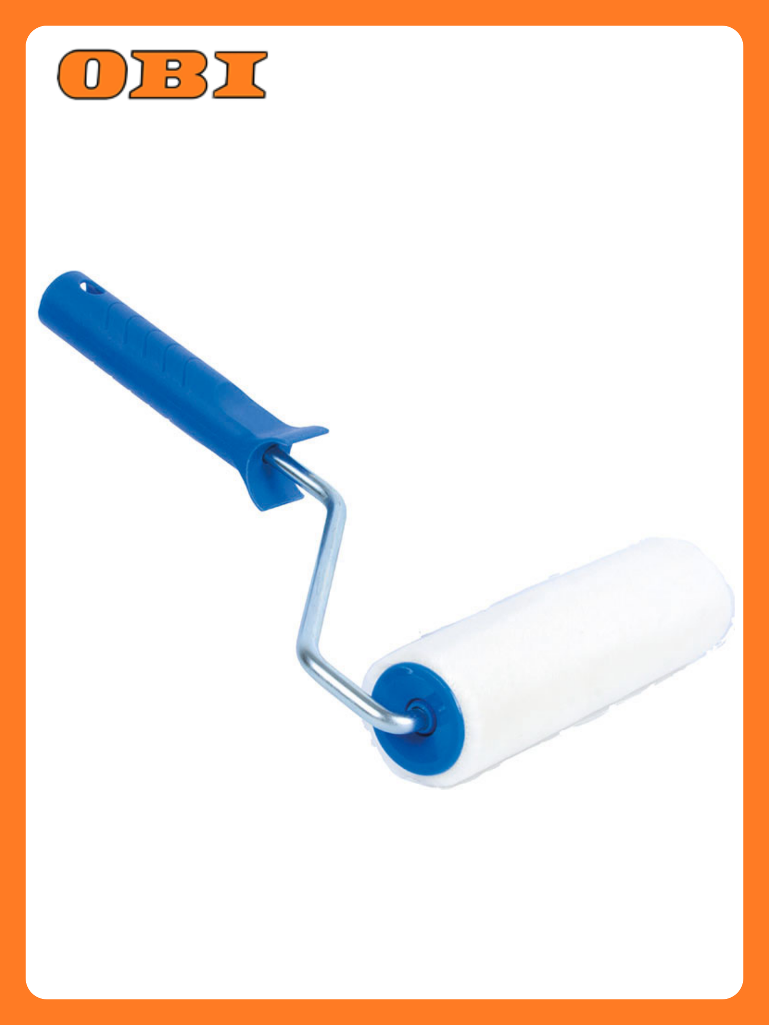 Валик малярный с ручкой, велюр 4/40/180 мм, под ручку 8 мм