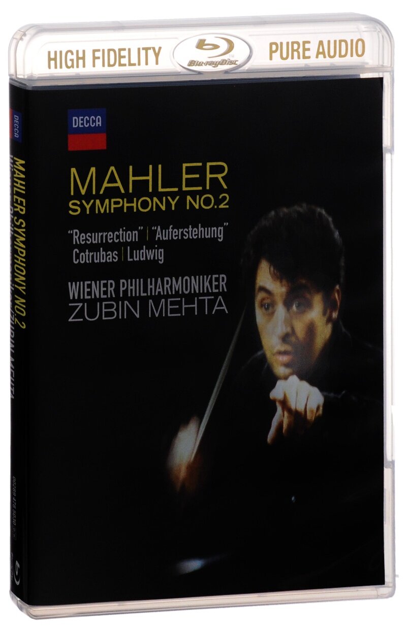 Mahler: Symphony No. 2 in C minor 'Resurrection' (Pure Audio) (1 Blu-ray Audio)