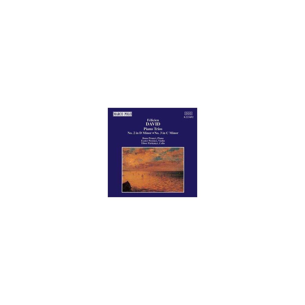 Диск Felicien Cesar David (1810-1876) - Klaviertrios Nr.2 & 3 (1 CD)