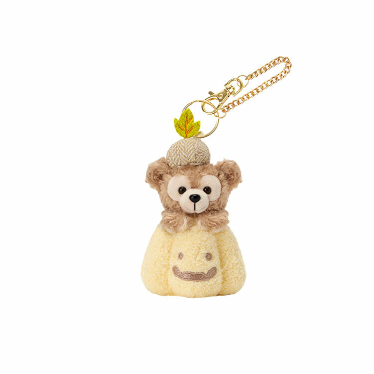 Disney x DISNEYLAND 2025 Halloween Duffy and Friends Collection Даффи Тыква Плюшевый Брелок 10,5 см Длина Тела null