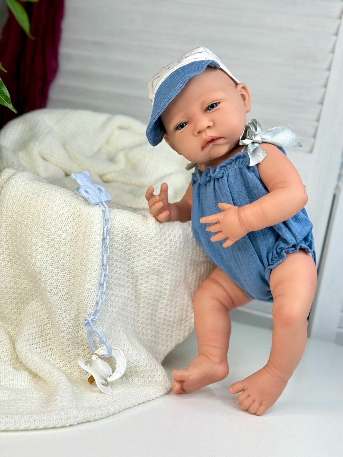 Кукла Реборн BERJUAN виниловая 45см New Born