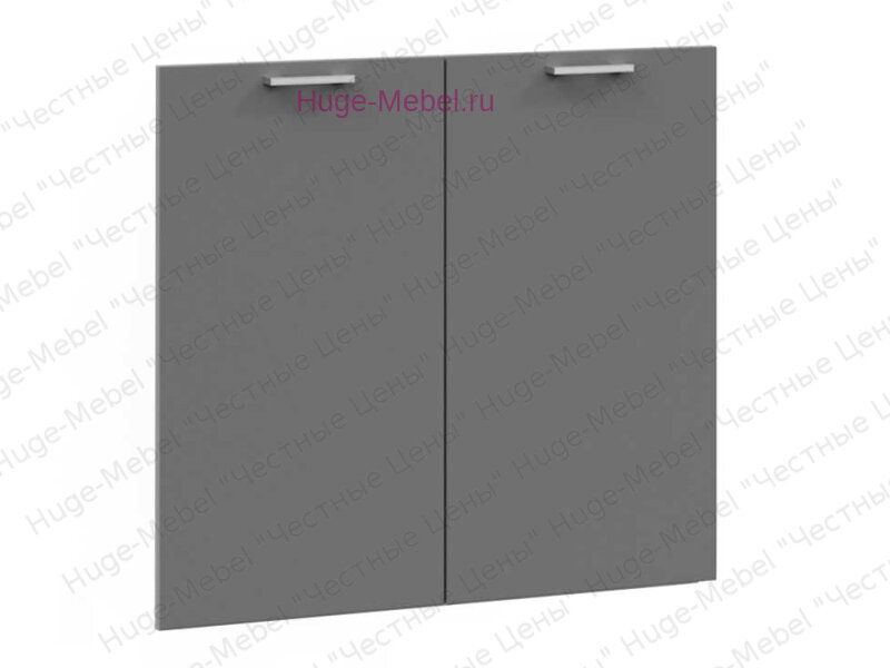 Кухонный фасад Ф-240 софт графит (Катрин) Huge Mebel . Ширина 592 Высота 916. Кухонные фасады