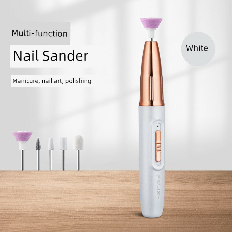 Перезаряжаемая машинка для полировки ногтей, электрическая шлифовальная машинка, инструмент для снятия лака и маникюра,