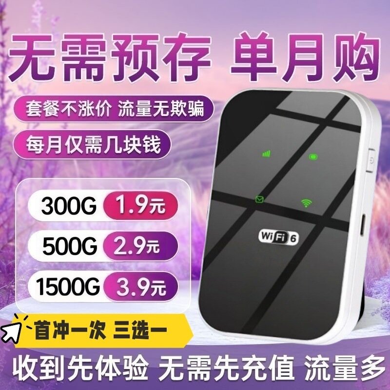 Новый портативный Wi-Fi 6 роутер без подключения, для общежитий и улицы, с двойным сетевым подключением