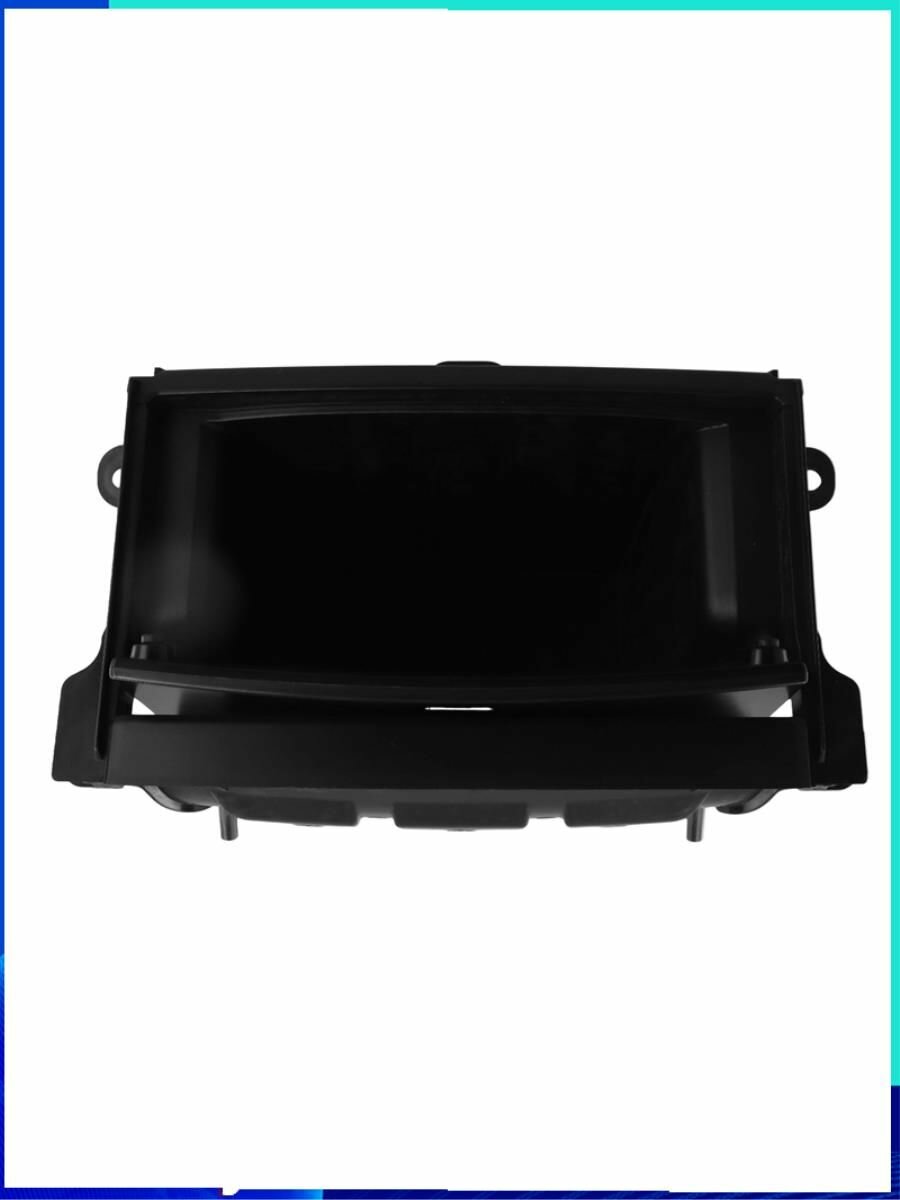 Бардачок для Land Cruiser Prado 2010-2017 — перчаточный ящик на центральную консоль, черный ABS, замена 55406-60360