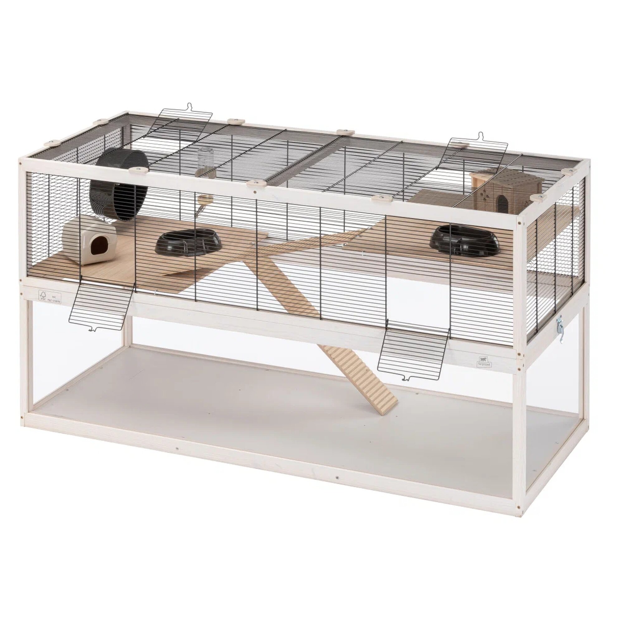 Клетка для хомяков и мышей Ferplast DOMSTER 120 большая многоуровневая с платформами 120x50x66 см