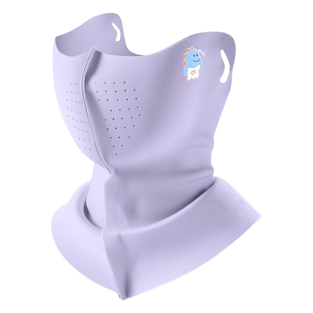 Зимняя детская маска-Фиолетовая