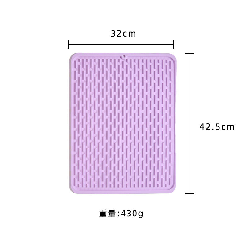 Квадратный силиконовый коврик для кухни, защита столешницы, антиожоговый, теплоизоляционный коврик, для сушки посуды, антигрязевой силиконовый дренажный коврик