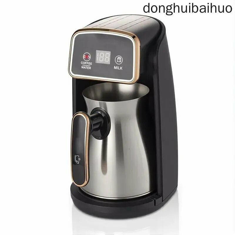 Турка электрическая турка_электрическая_R156, черный, серебристый