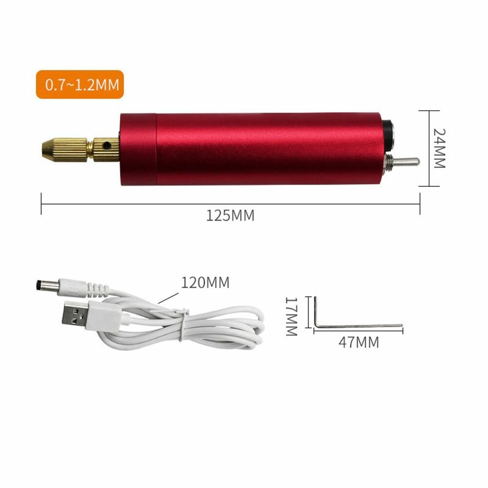 Шлифовка и полировка мини-ручной электродрели USB mini electric graving pen