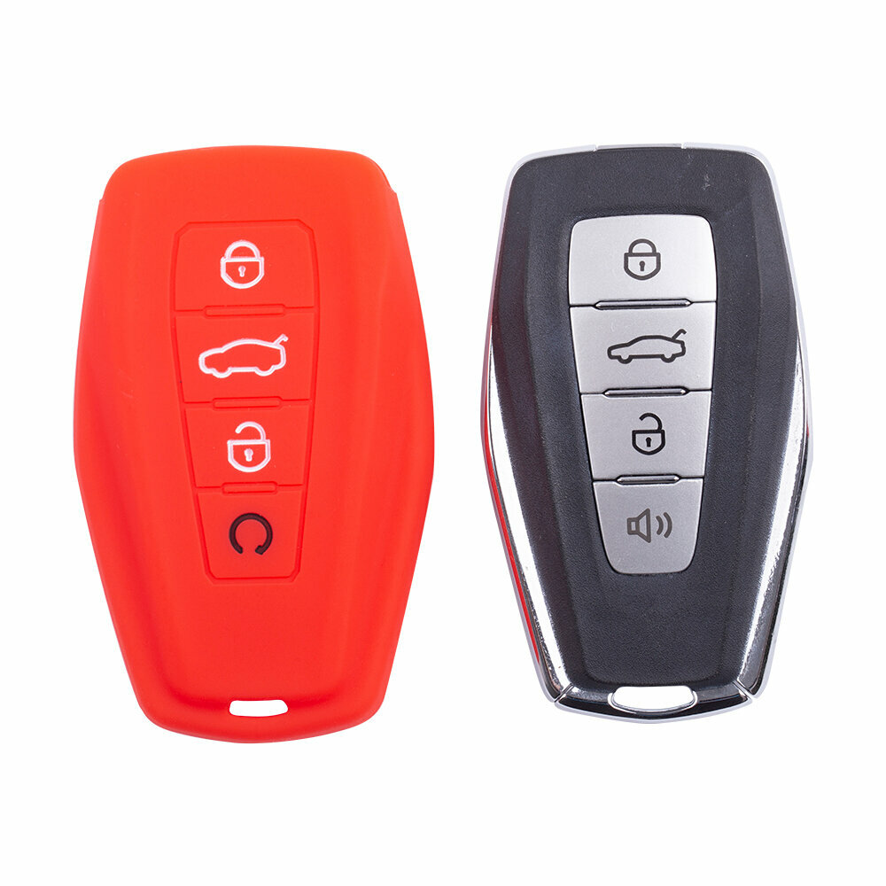 Силиконовый чехол для автомобильного ключа Geely Binyue for Кнопка питания