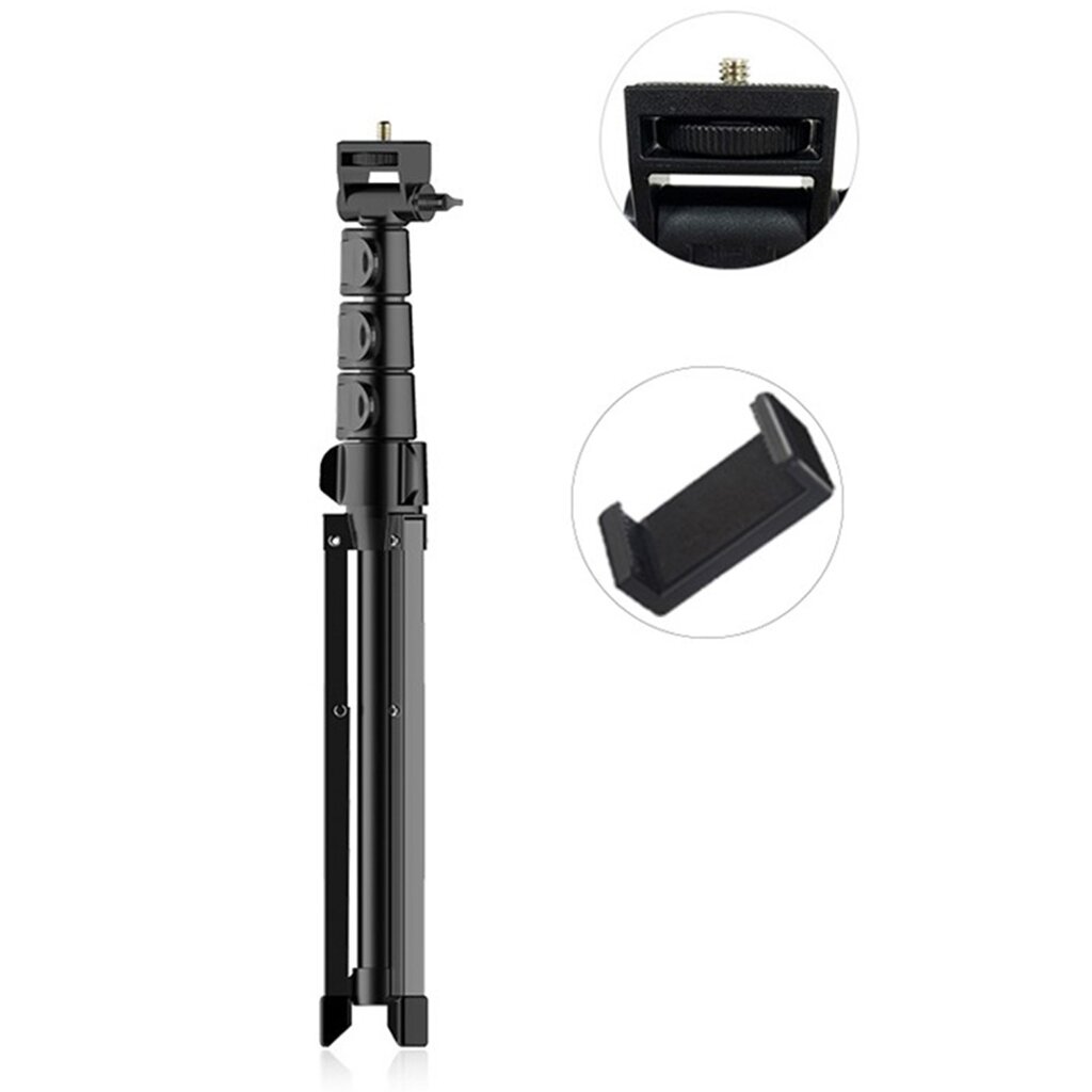 Прямая трансляция видеоблога с 1,7-метровым штативом для селфи-палки