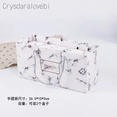 Черная картонная коробка для макарон just bag