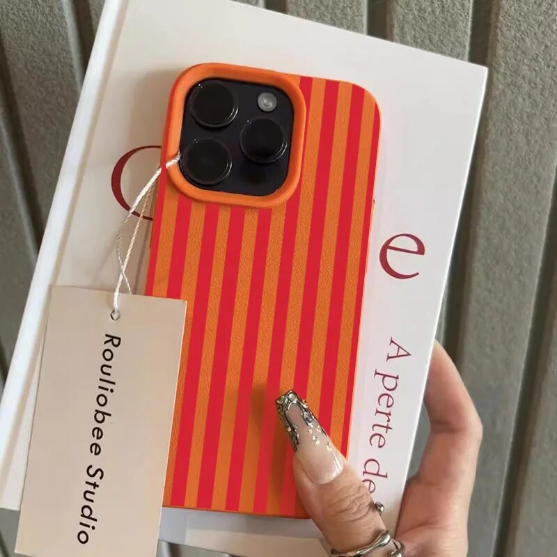 Полосатый чехол для iPhone 17 Pro, цвет 3