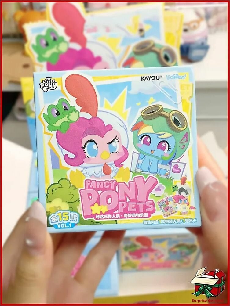 Коллекционная фигурка Слепая коробка MY LITTLE PONY Fancy Pony Pets Blind Box Series Mini Figures