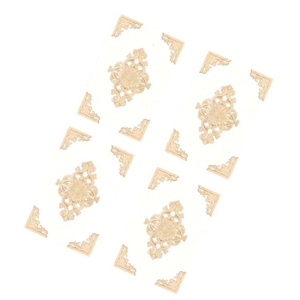 Резные деревянные аппликации для дома, Стиль B