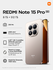 Смартфон Redmi Note 15 Pro 5G RU 8+512 Titanium, NFC, Android 15, титан