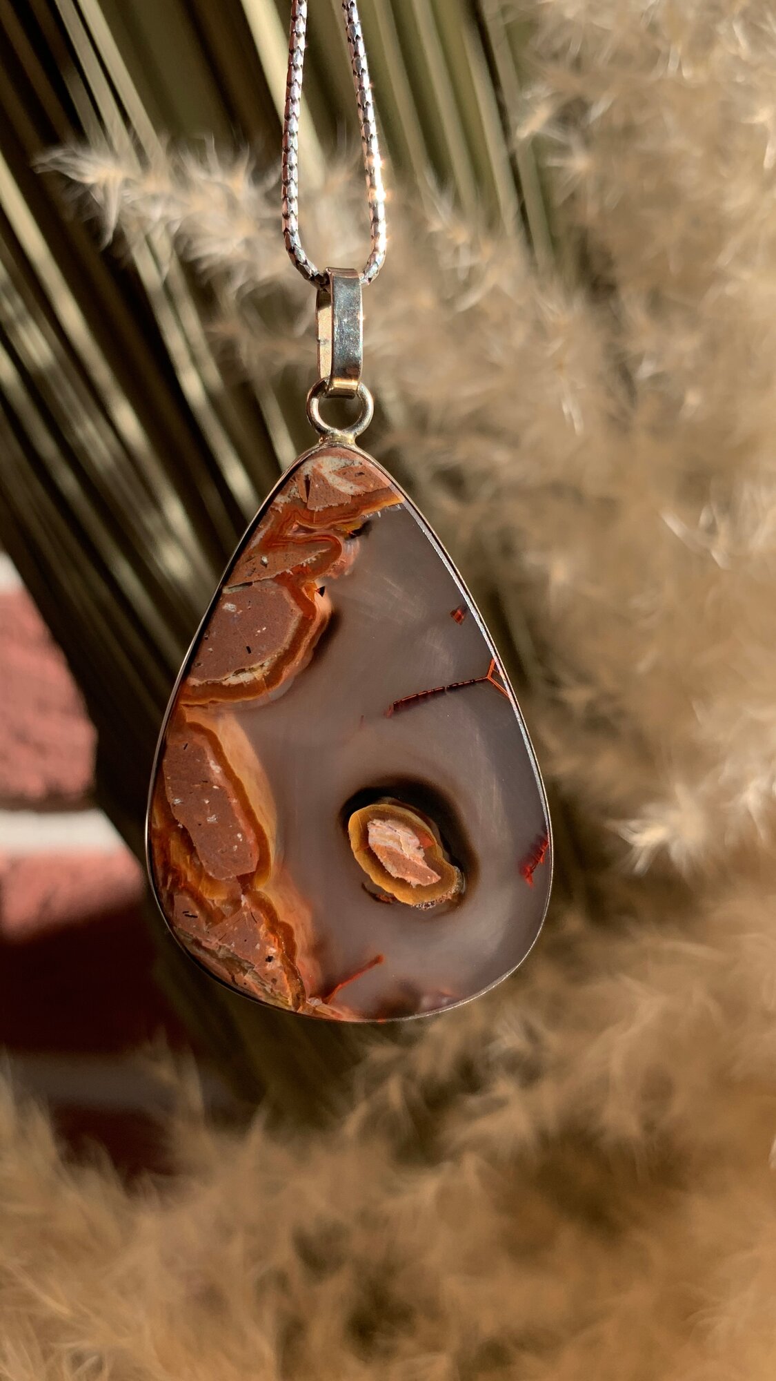 Подвеска, агат