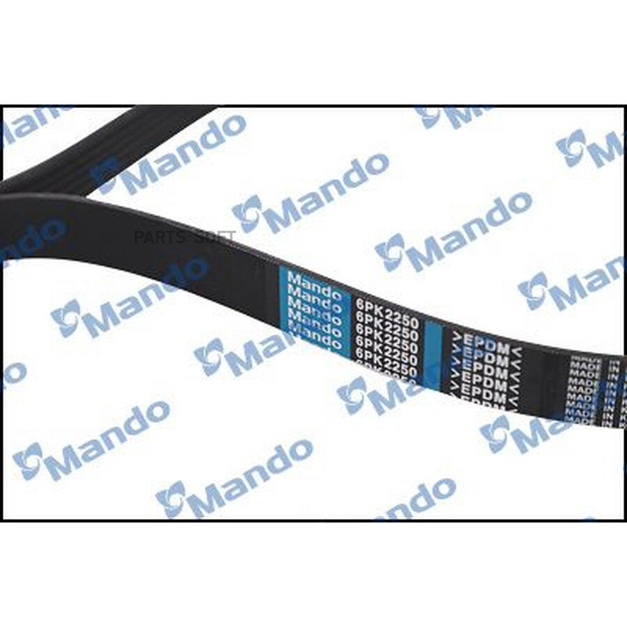 Ремень приводной поликлиновой 6PK2250 MANDO от официального дистрибьютора, MANDO, артикул MB6PK2250