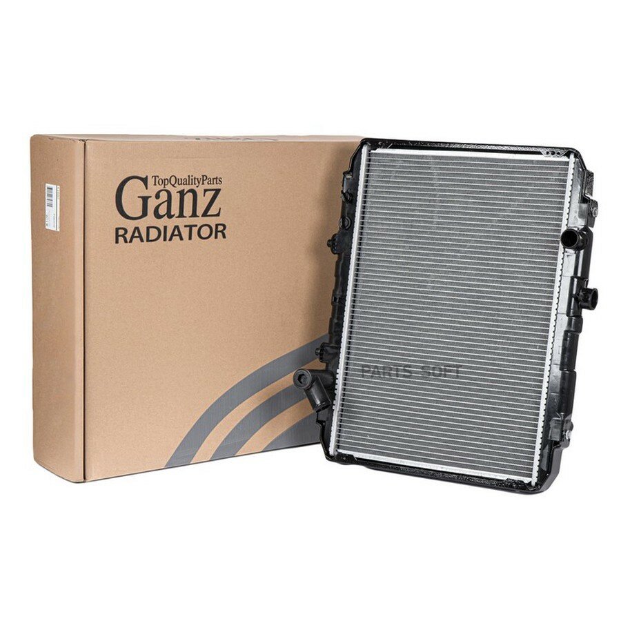 Радиатор основной от официального дистрибьютора, GANZ, артикул GIJ21220