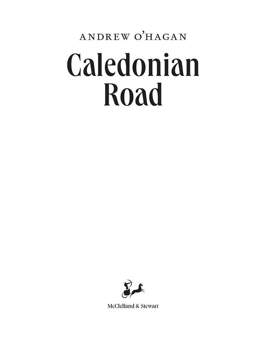 Caledonian Road современный роман | литература на иностранных языках — фото 1