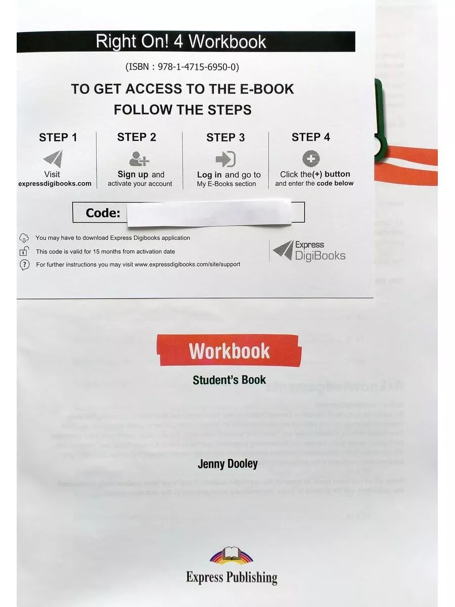 Right On! 4 Workbook with Digibook | Рабочая тетрадь Right On! — фото 1