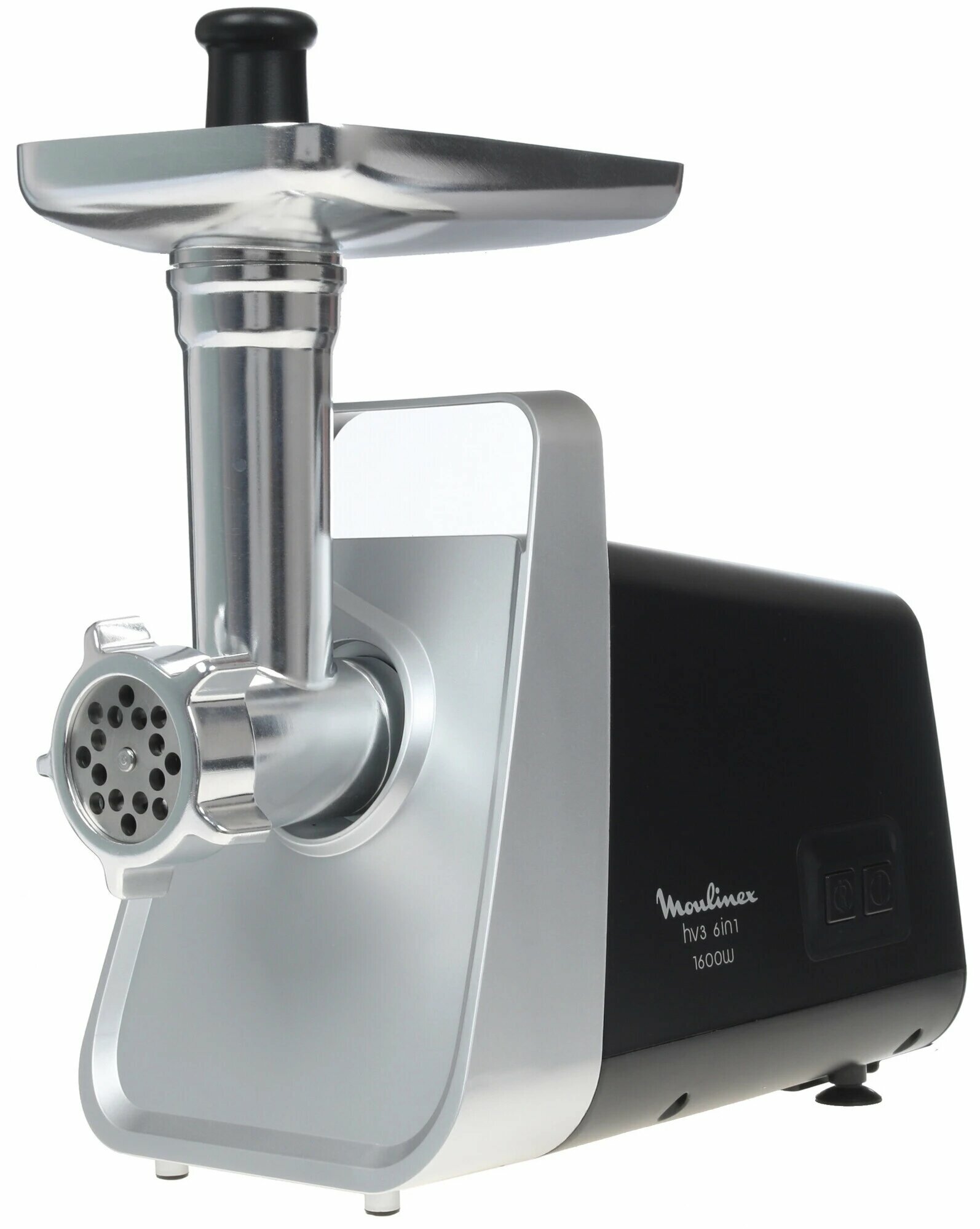 Мясорубка Moulinex HV3 ME306832, пластик/металл, 1600Вт, серебристый/черный