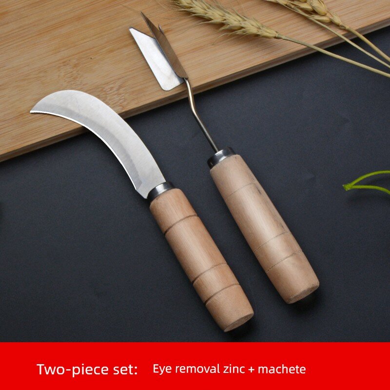 Нож для ананасов из нержавеющей стали, нож для фруктов, овощечистка, инструмент для удаления сердцевины, маленький