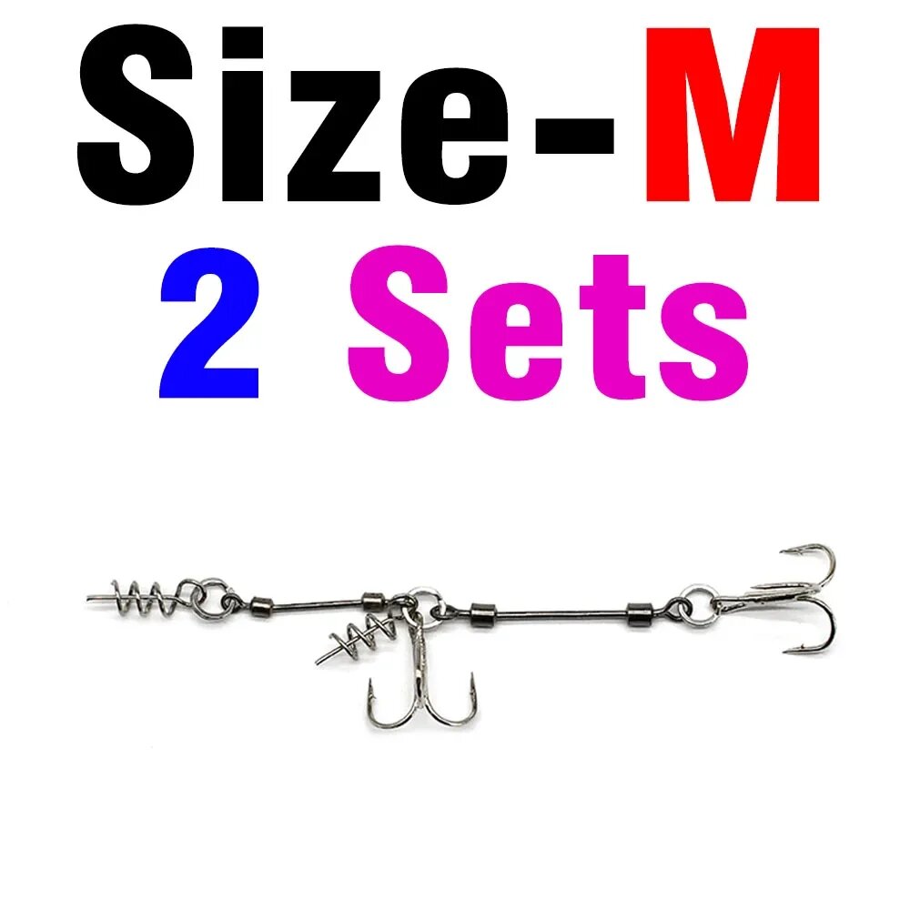 MNFT Pike Stinger Rig, Size M, 2 Sets