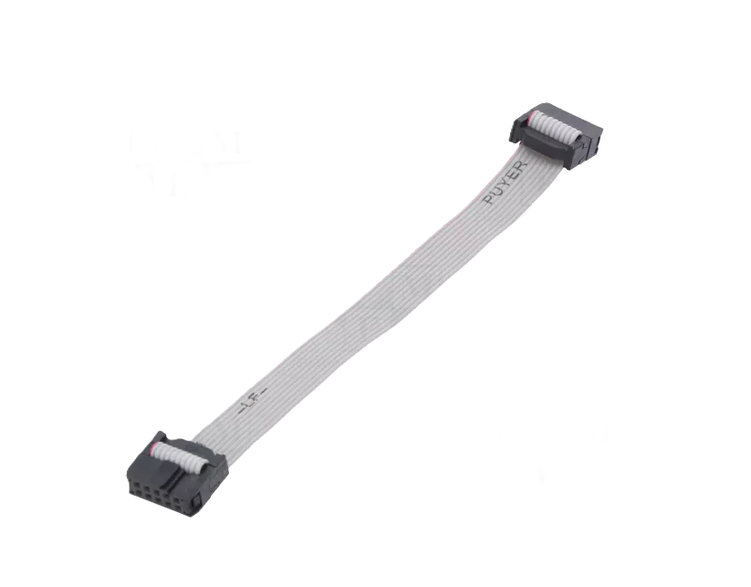 Шлейф AMPHENOL FC10150-S с разъемами IDC, 10x28AWG Ш. шлейфа 1,27мм, 0,15м