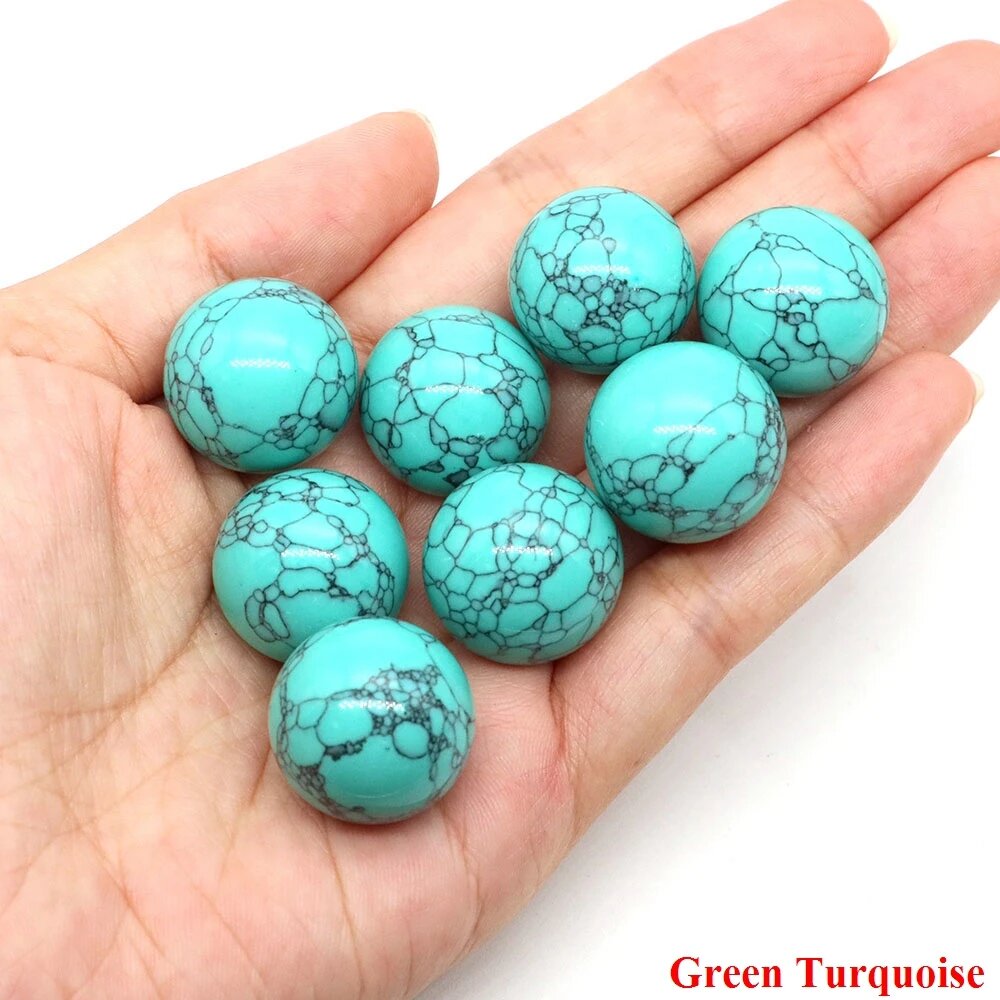 20 мм натуральный камень круглый шар аметист розовый кварц непористая драгоценные камни бусины хрустальная сфера для изготовления ювелирных изделий DIY ожерелье браслет