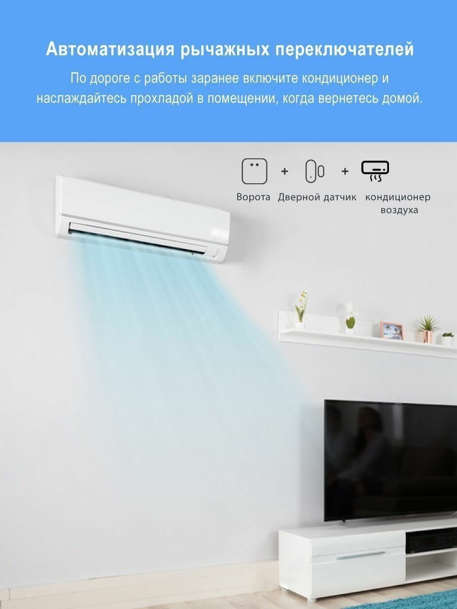 Zigbee 3.0 умный датчик дверей и окон с Алисой