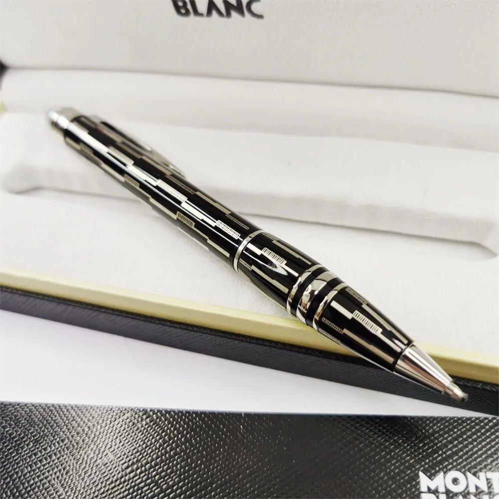 Montblanc Ручка Шариковая, толщина линии: 0.7 мм, цвет: Черный, 1 шт.
