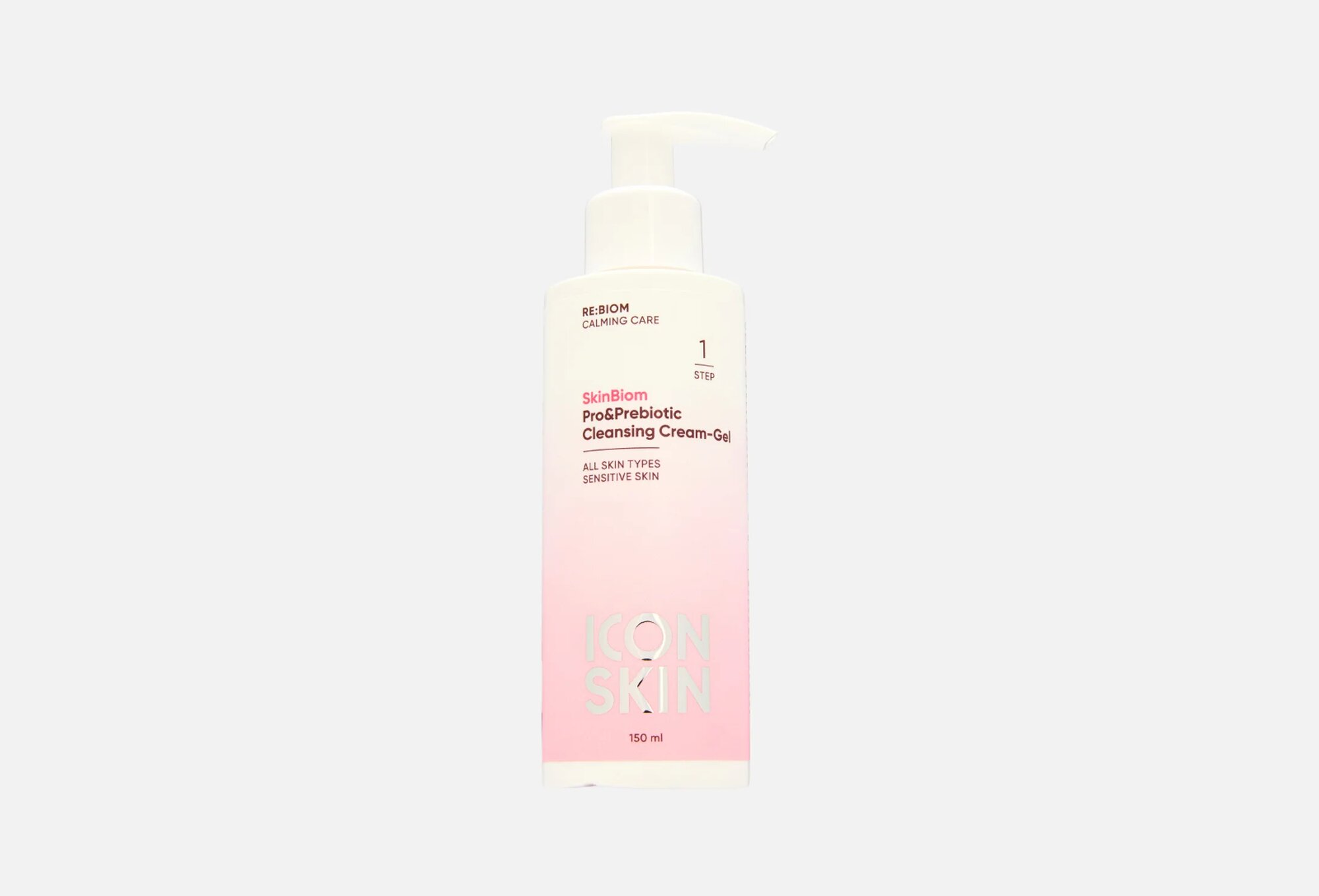 Очищающий крем-гель Icon Skin SKINBIOM, для сухой и нормальной кожи, для умывания, 150мл