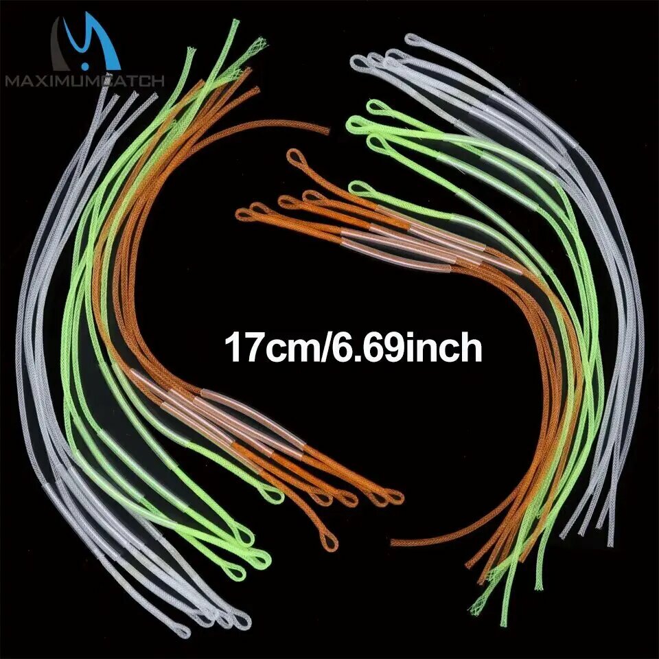 Maximumcatch Phantom Loop Connector, yellow, 30LB, 10pc — фото 1