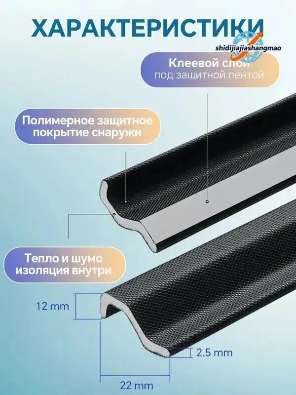 Самоклеящийся уплотнитель уплотнительная лента для окон — фото 1