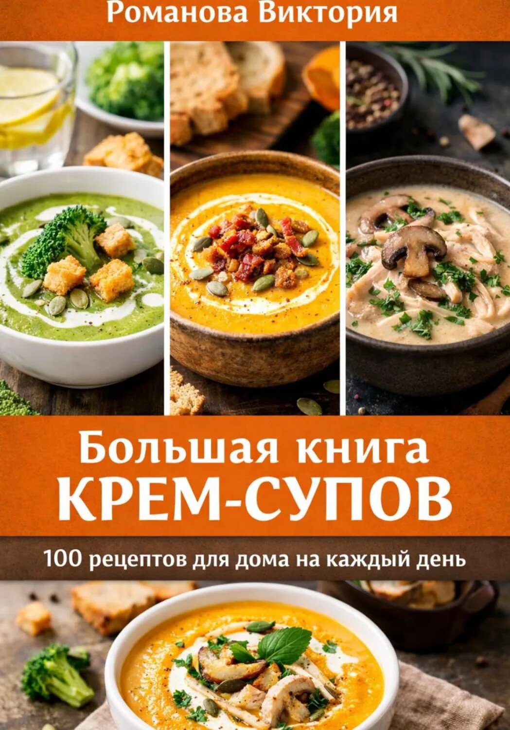 Большая книга крем-супов: 100 рецептов для дома на каждый день [Цифровая книга]