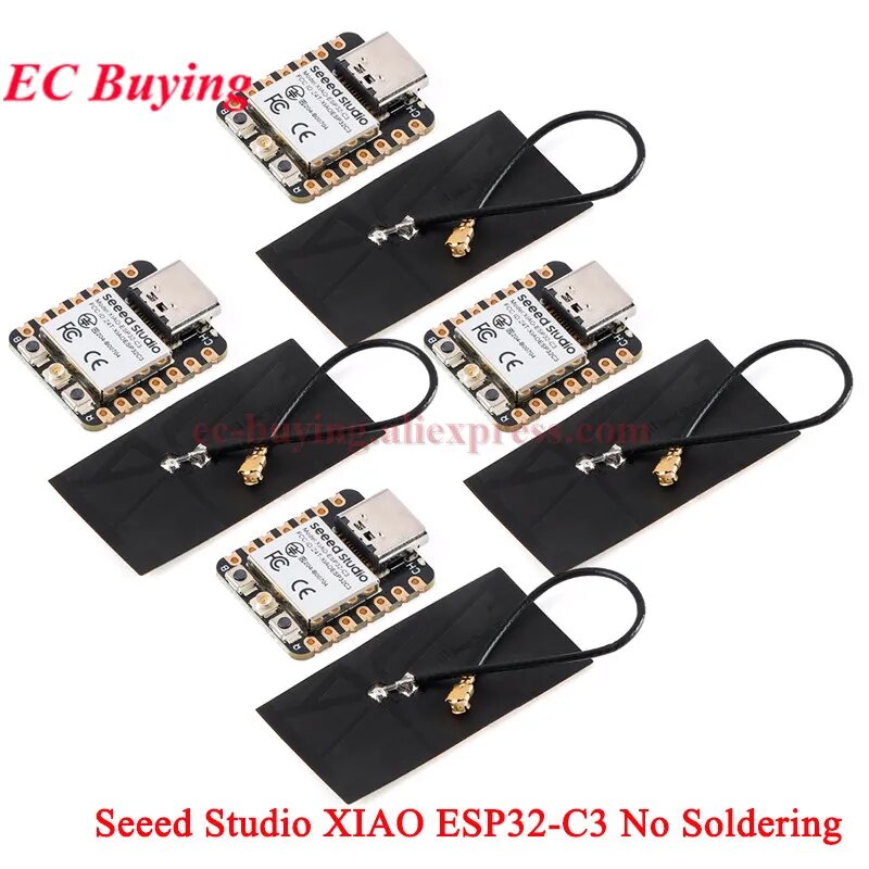 Seeed Studio XIAO ESP32-C3 NoSolder 4pc