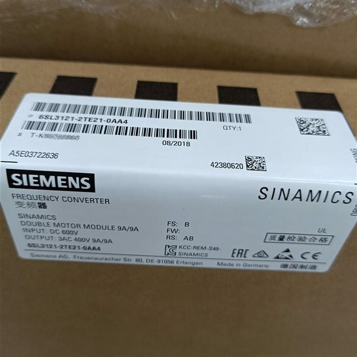 Модуль Siemens 6SL3121-2TE21-0AA4