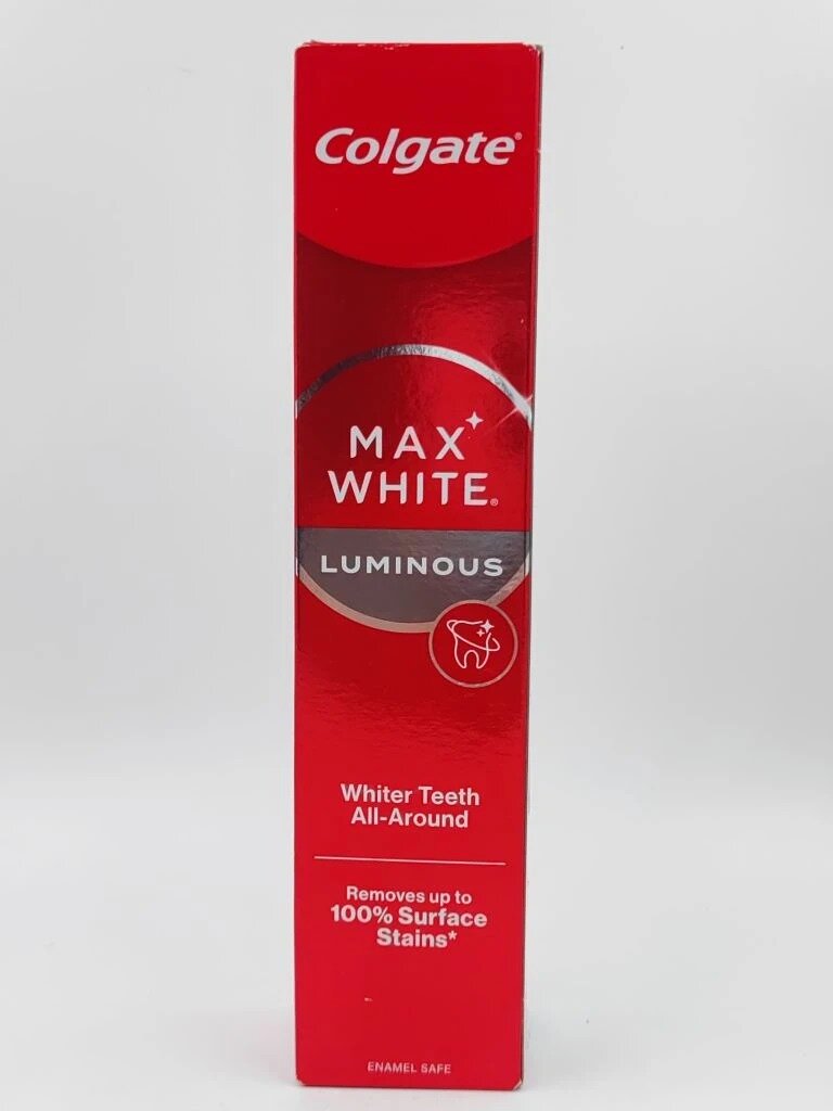 Зубная паста отбеливающаяColgate Max White Luminous, 125 мл (Польша)
